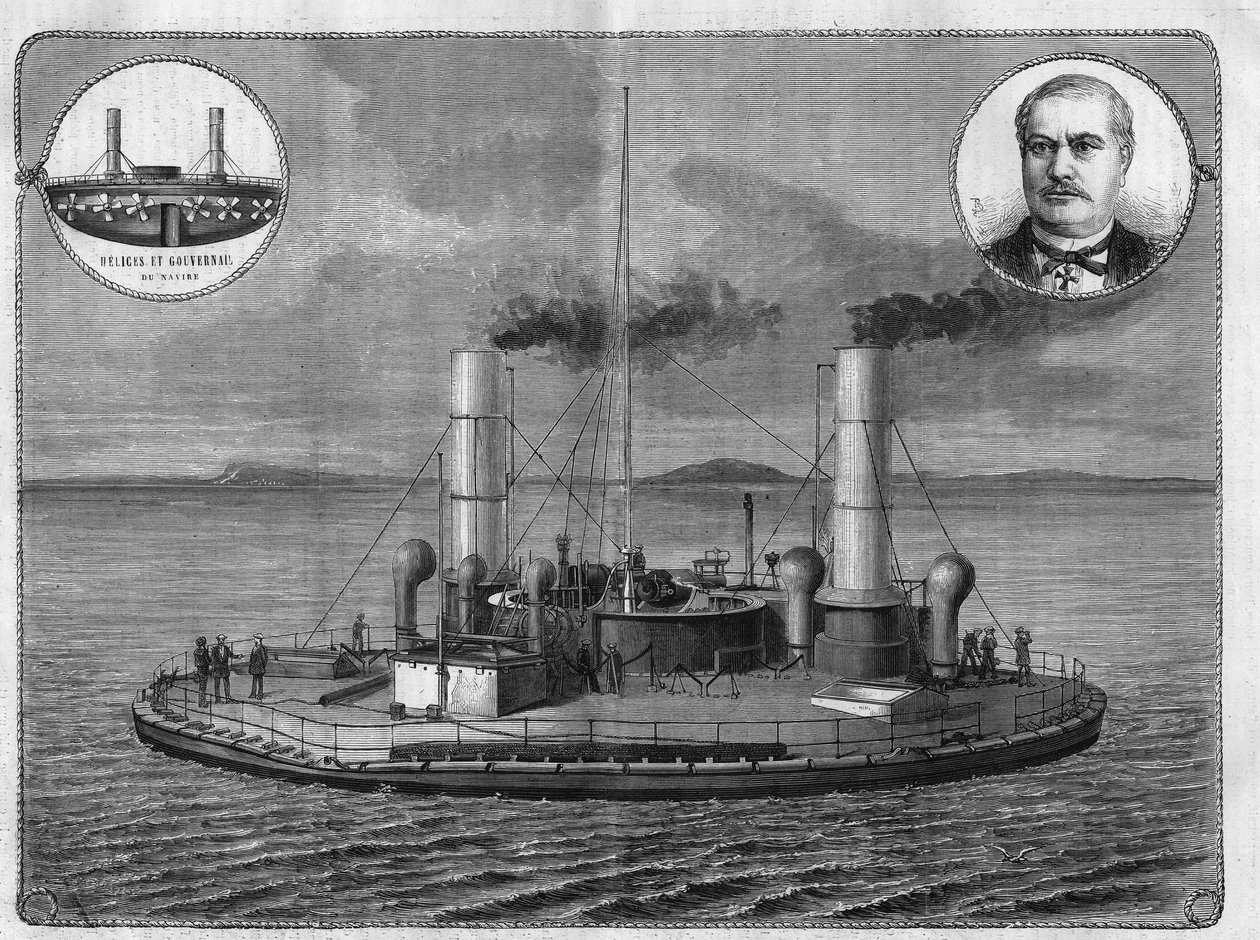 The Popoffka Novgorod - Russian armor building circular in 1875