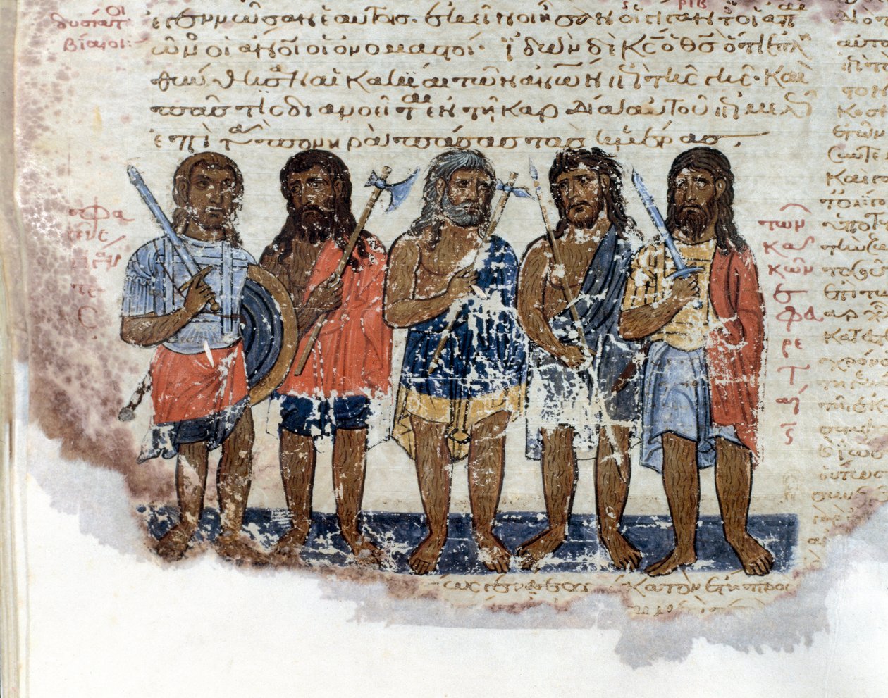 The army of the Geants (Rephaim or Nephilim) who were beaten by the ...