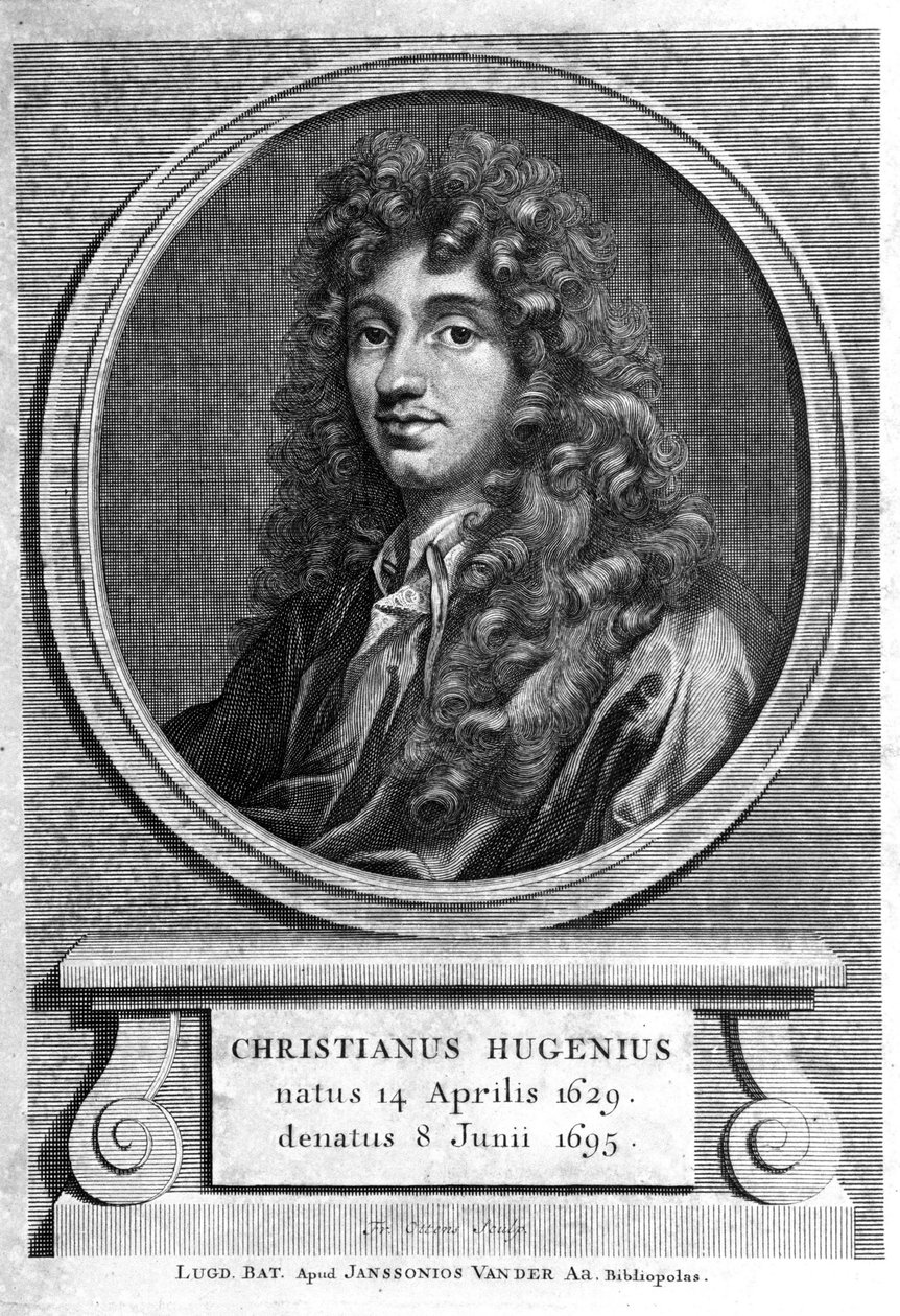 Portrait of Christiaan Huygens, Dutch physicist and mathematician (1629 ...