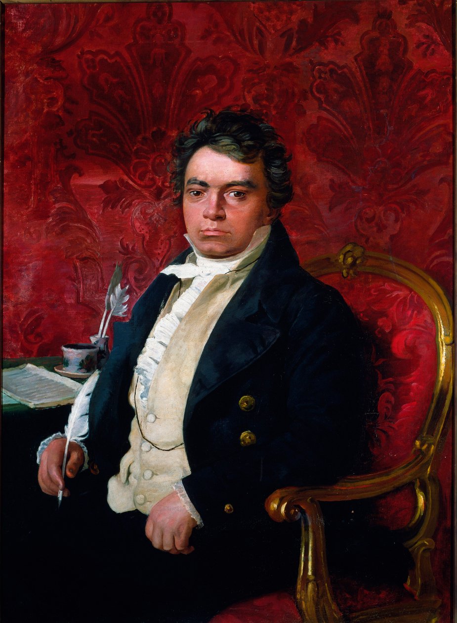 Portrait of the Composer Ludwig van Beethoven