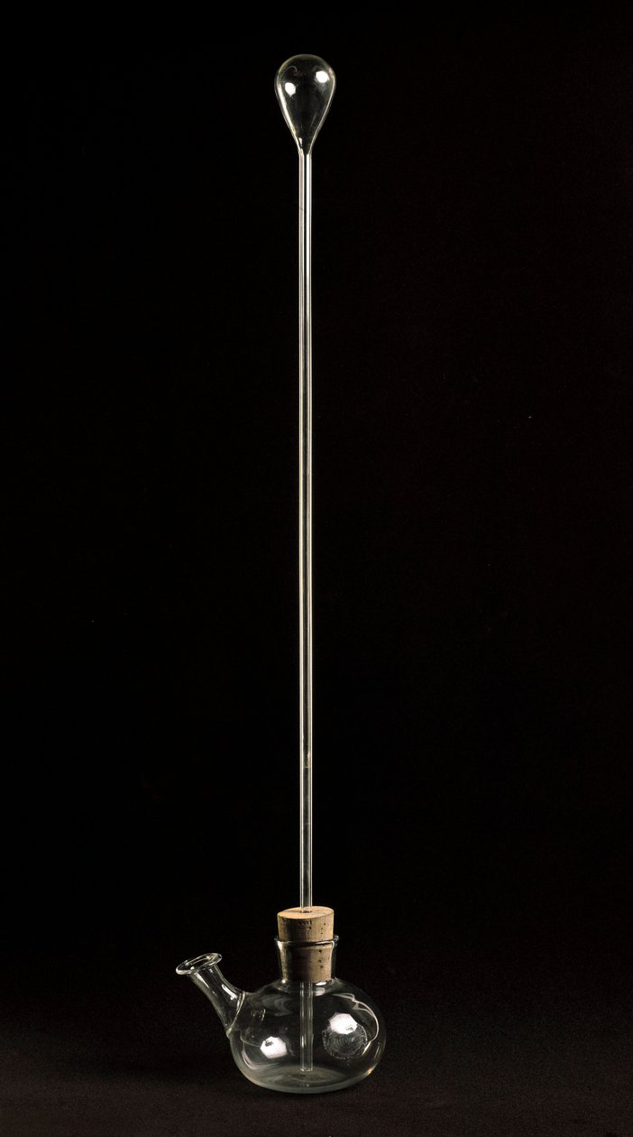 Reproduction of the thermoscope used by Galileo Galilei for his studies ...