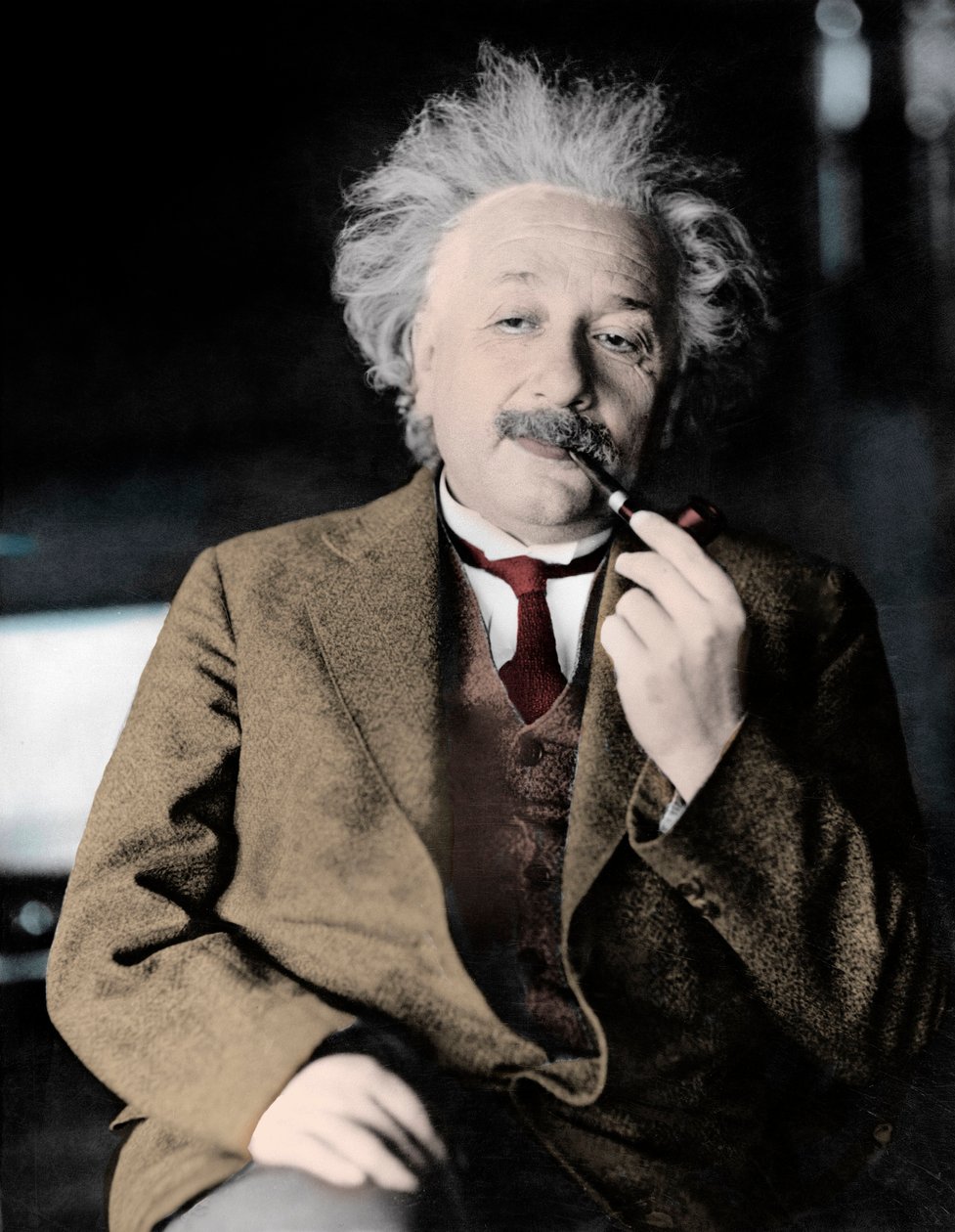 Albert Einstein Smoking Pipe