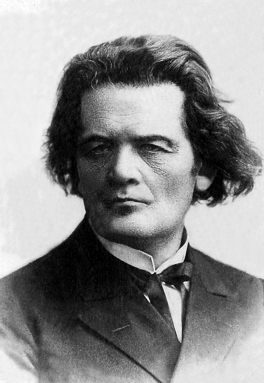 Portrait of Anton Rubinstein (1829-1894), Russian pianist and composer