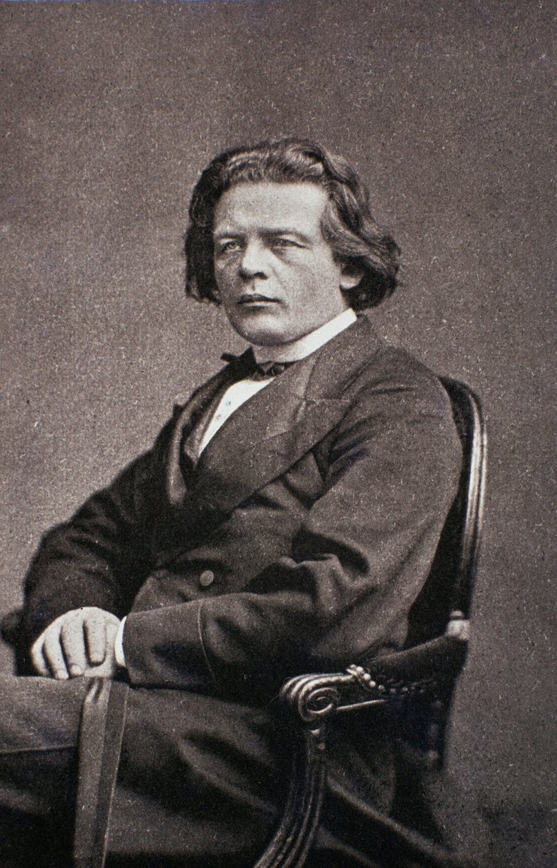 Portrait of Anton Rubinstein by Unknown photographer
