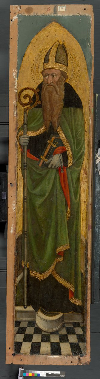 Bishop Saint from an Augustinian altarpiece by Venetian