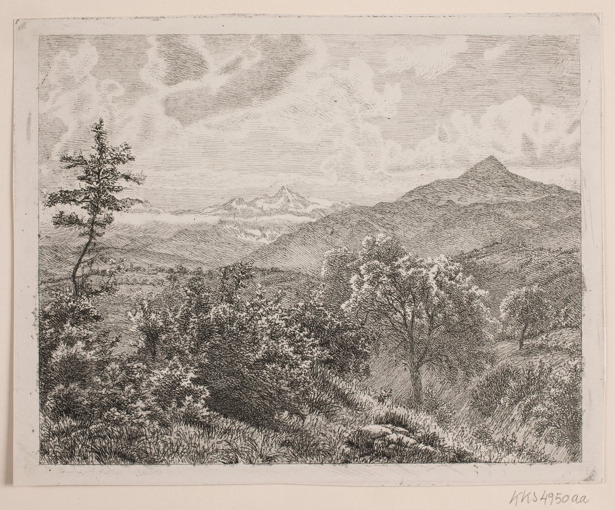 Highland Landscape by Vilhelm Kyhn: Buy fine art print