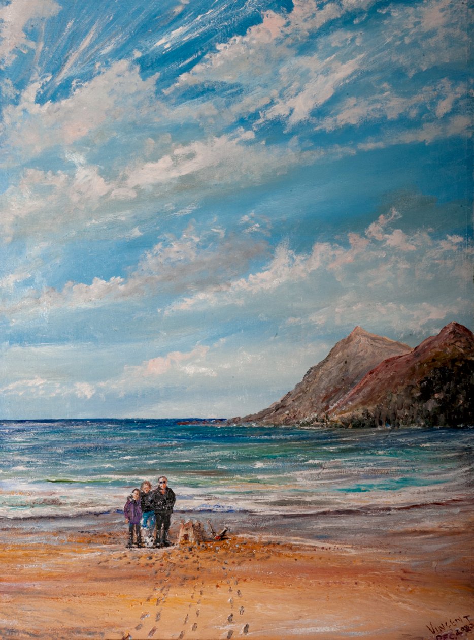 Beach by Vincent Alexander Booth: Buy fine art print
