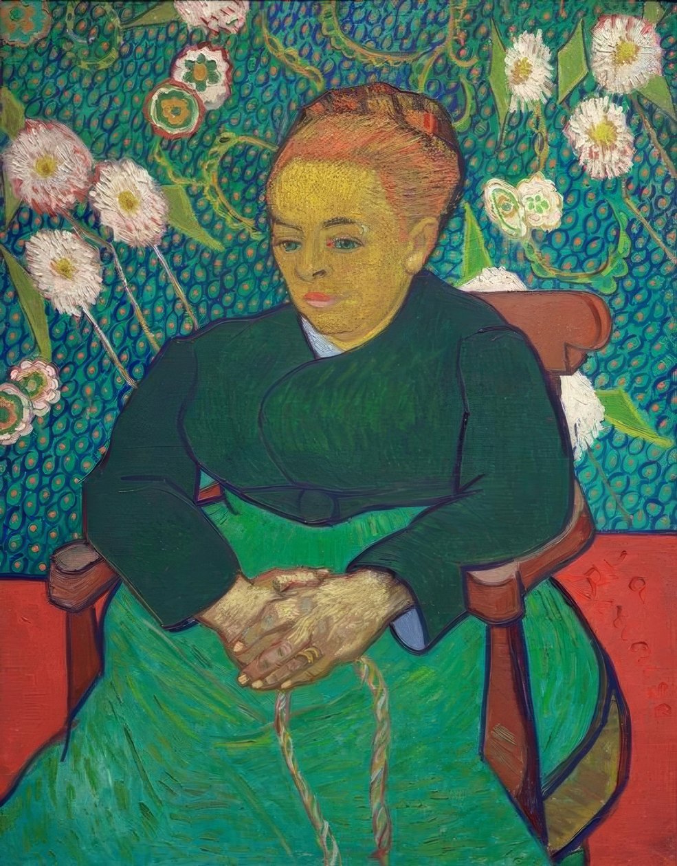 La Berceuse (Augustine Roulin) by Vincent van Gogh