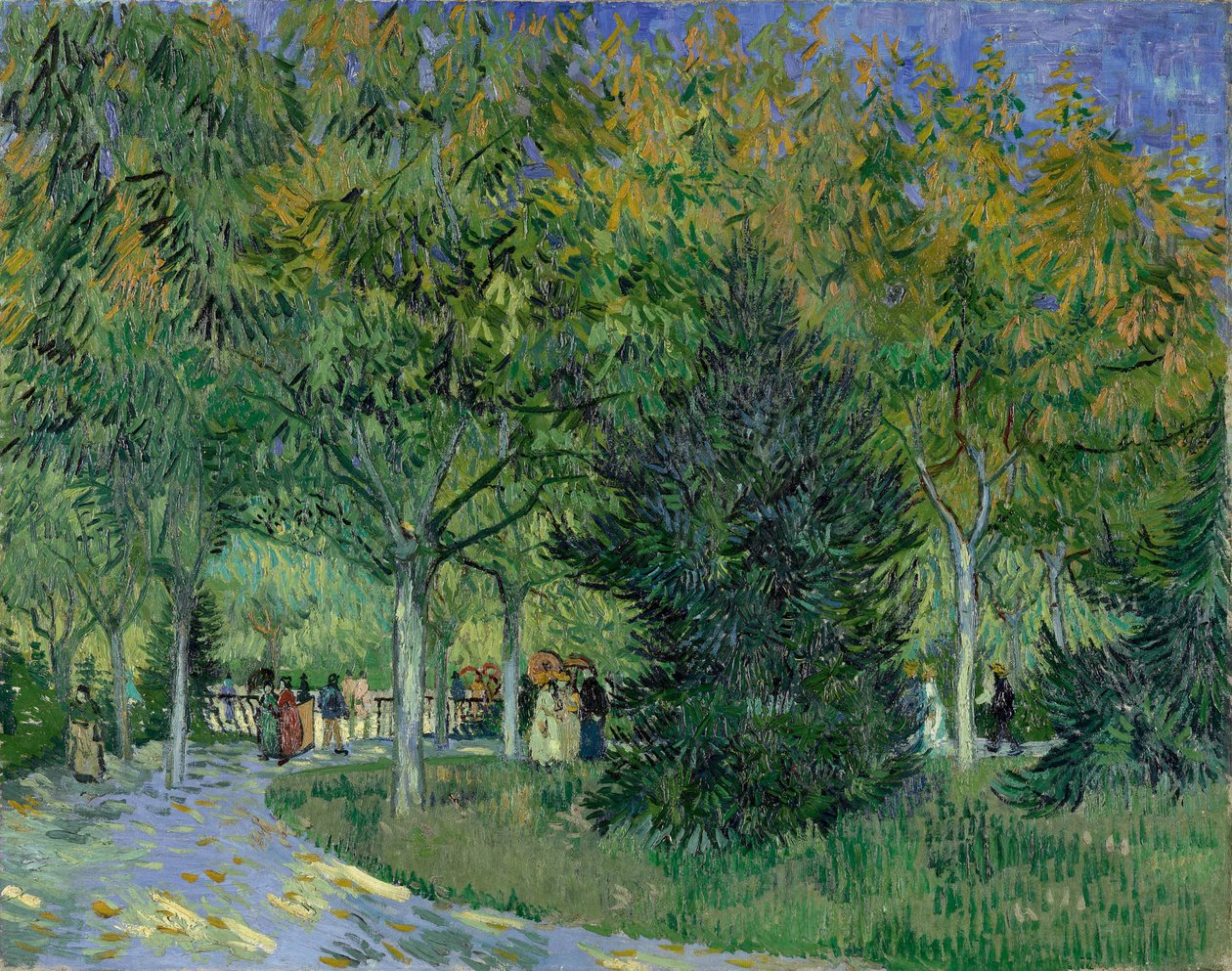 Path in the Park of Arles by Vincent van Gogh