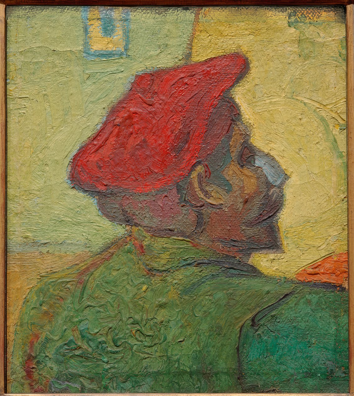 Paul Gauguin (Man with Red Cap) by Vincent van Gogh