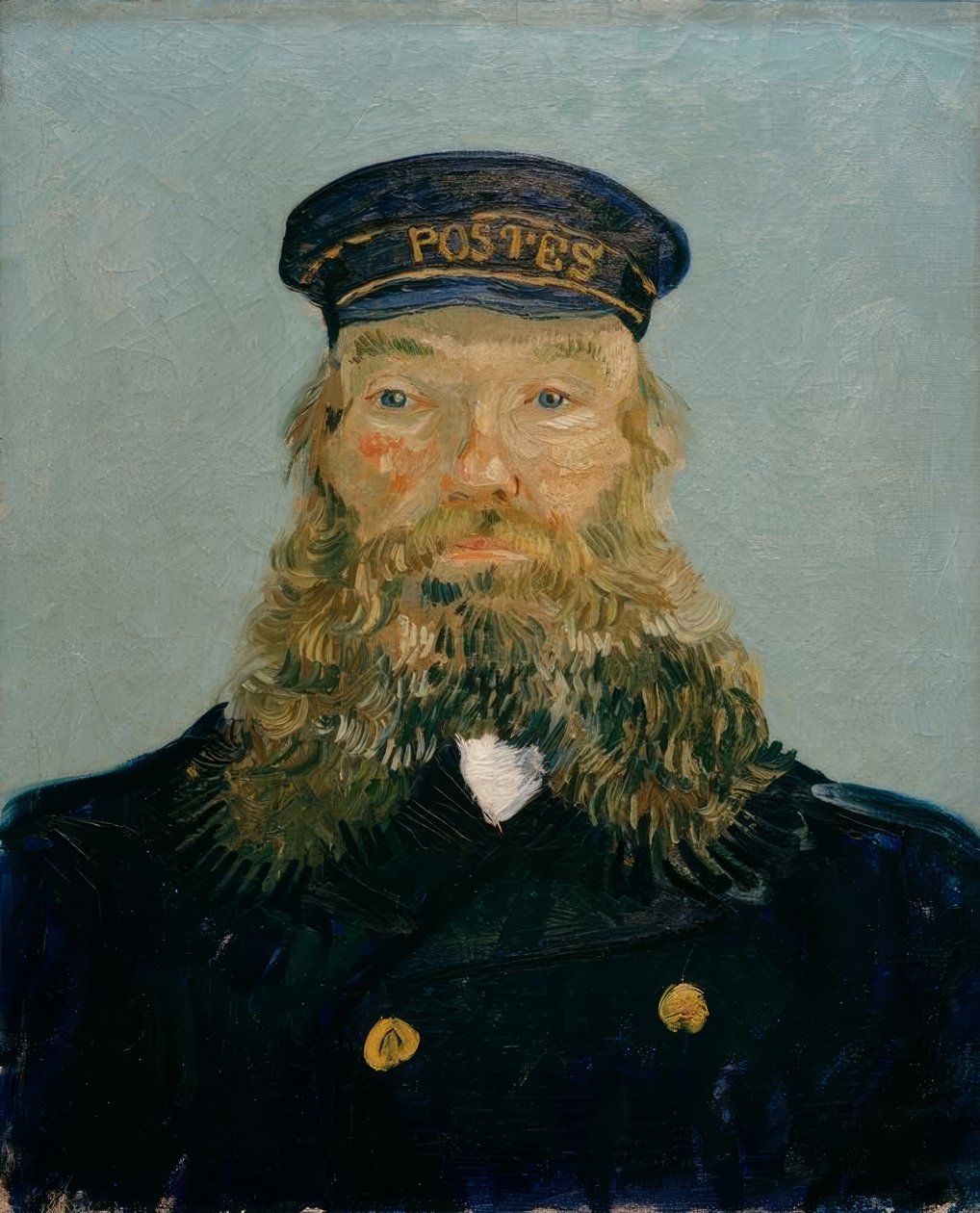 Portrait of Joseph Roulin by Vincent van Gogh