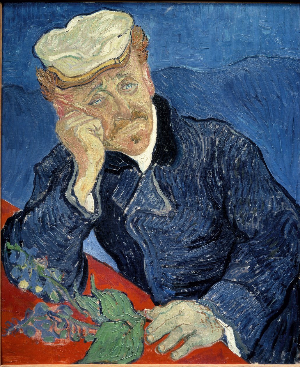Portrait of Doctor Paul Gachet by Vincent van Gogh