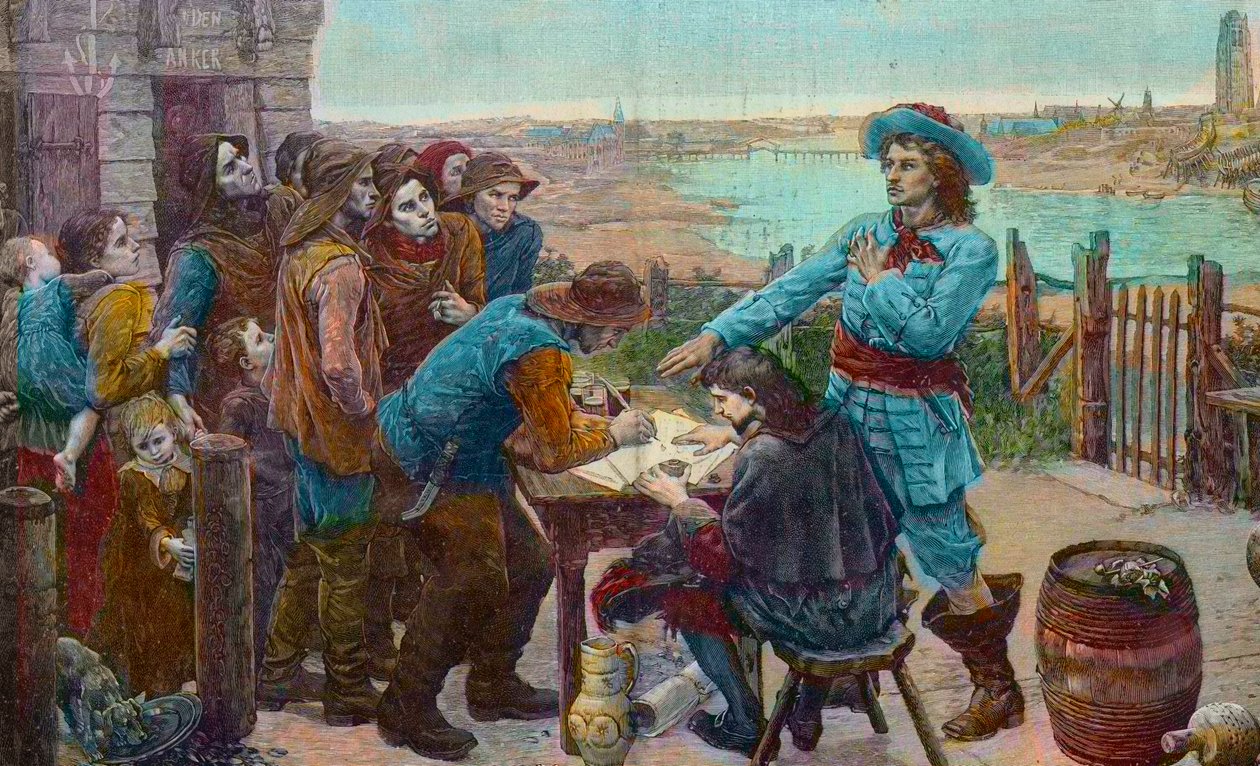 The French privateer Jean Bart with fishermen in Dunkirk - The ...