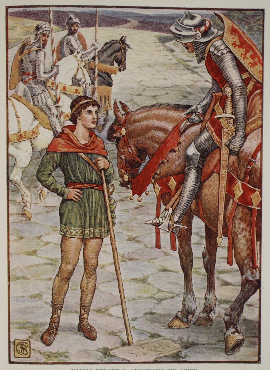 Knight Of The Round Table Percival | Cabinets Matttroy