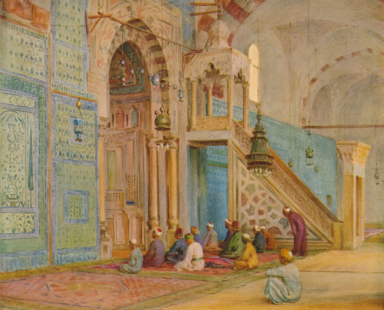The Blue Mosque by Walter Frederick Roofe Tyndale