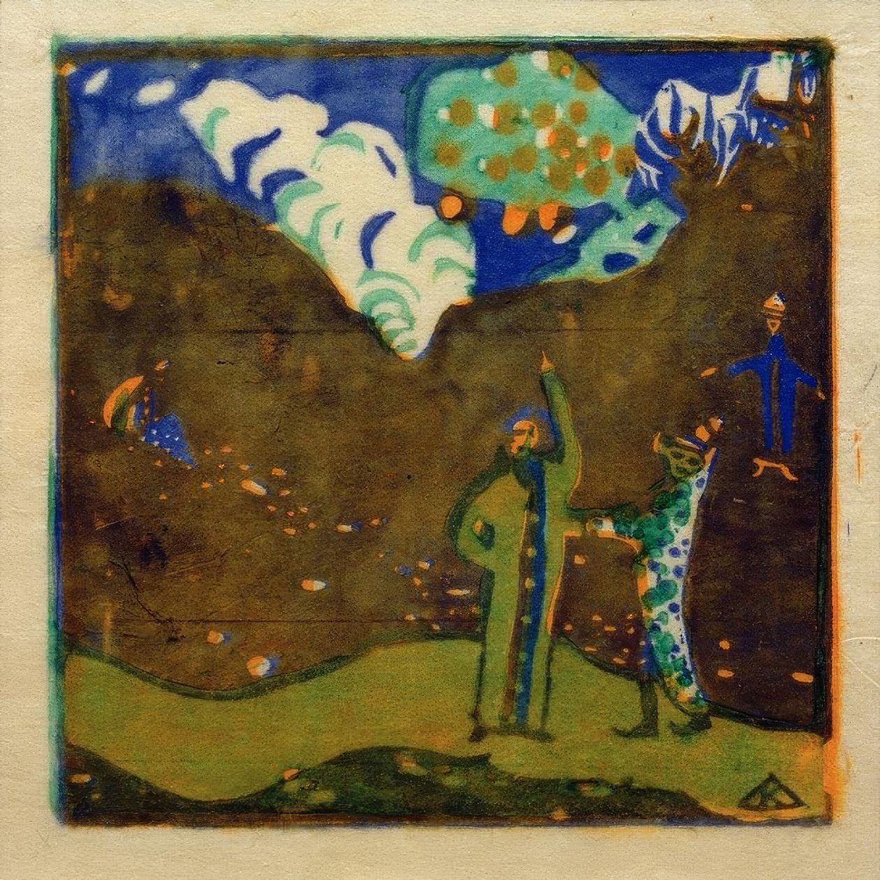 Apple Tree by Wassily Kandinsky: Buy fine art print