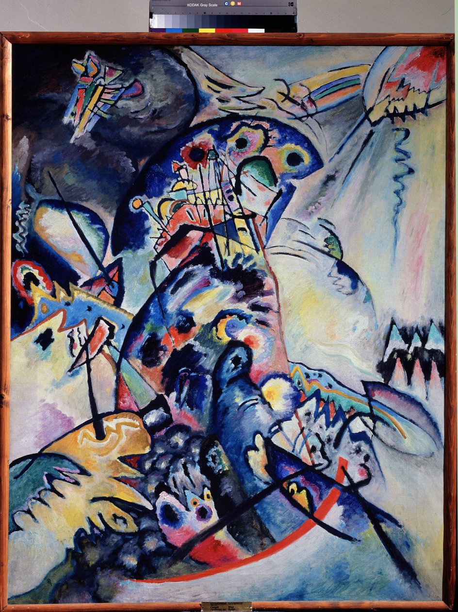 Blue Comb by Wassily Kandinsky: Buy fine art print