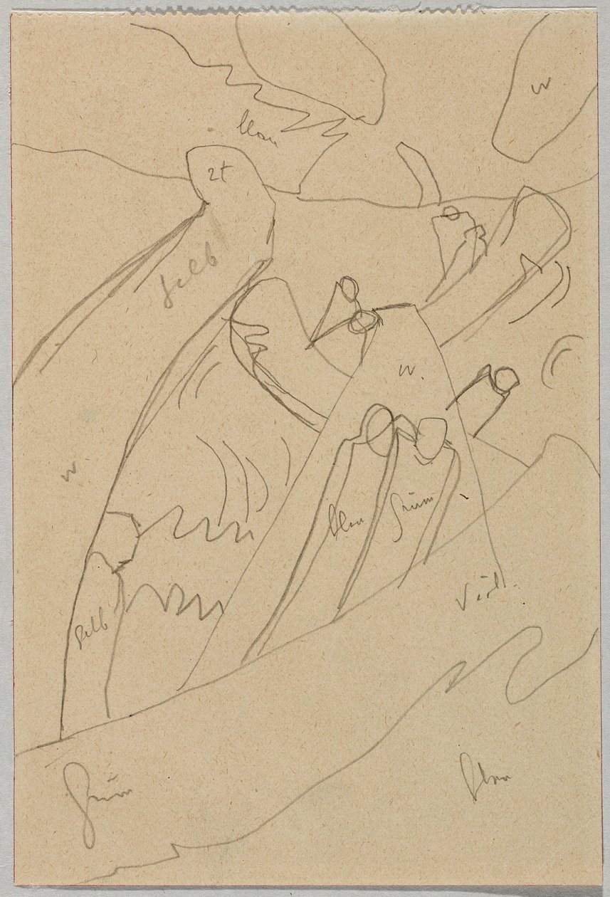 Design for 'Improvisation 7' by Wassily Kandinsky
