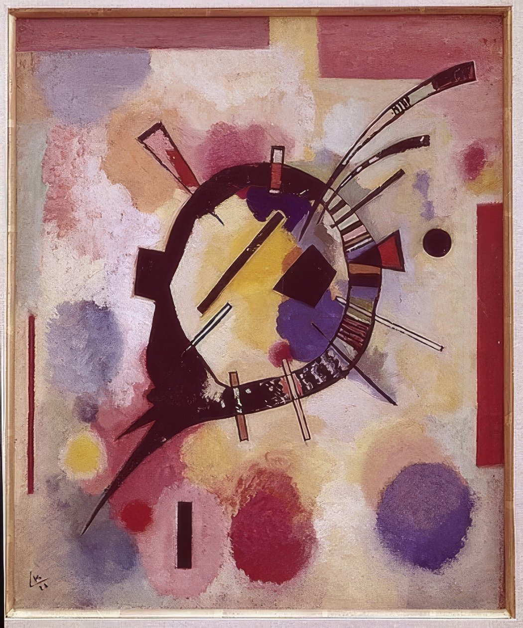 Yellow Center by Wassily Kandinsky: Buy fine art print