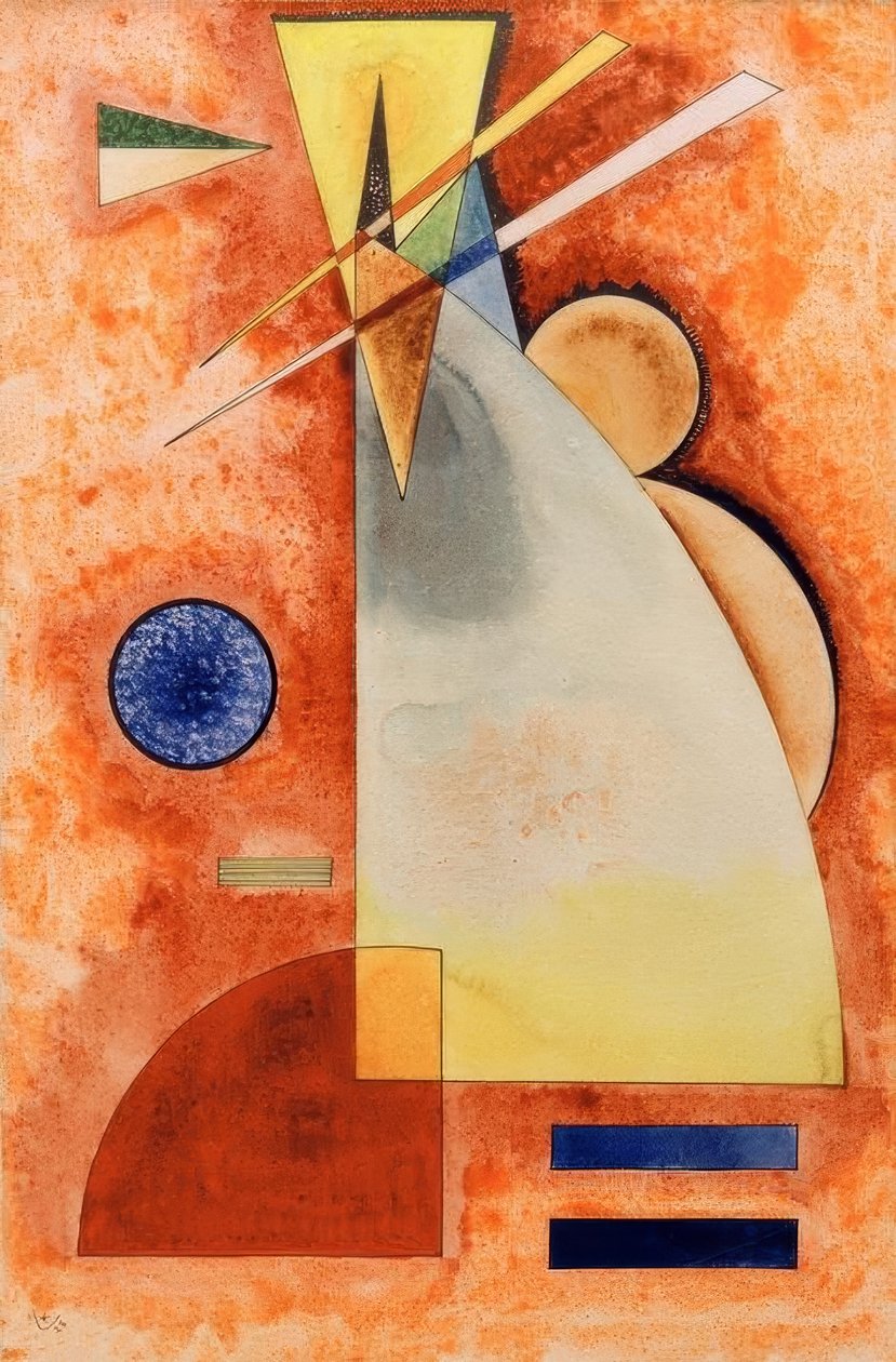 Intertwined by Wassily Kandinsky: Premium art reproduction
