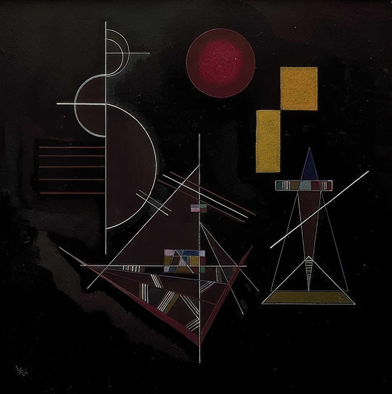 Light in Heavy by Wassily Kandinsky: Buy fine art print