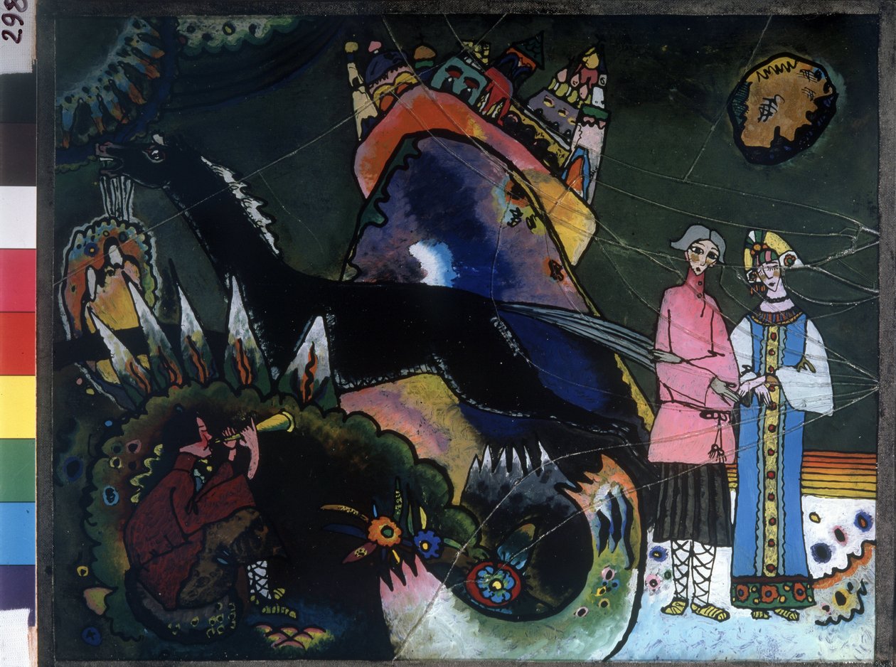 Golden Cloud by Wassily Kandinsky: Premium art reproduction