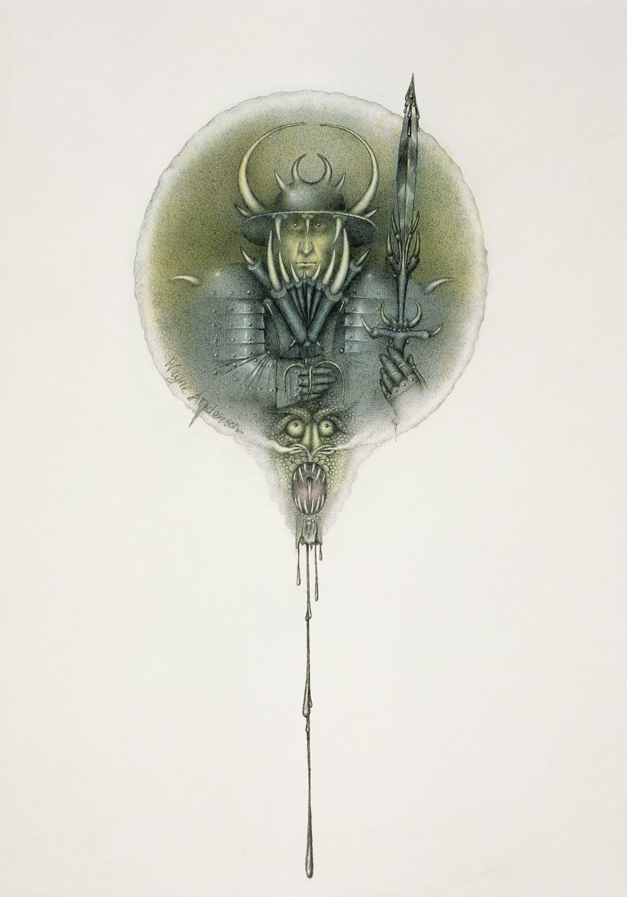 The Hero with the Sword by Wayne Anderson: Fine art print