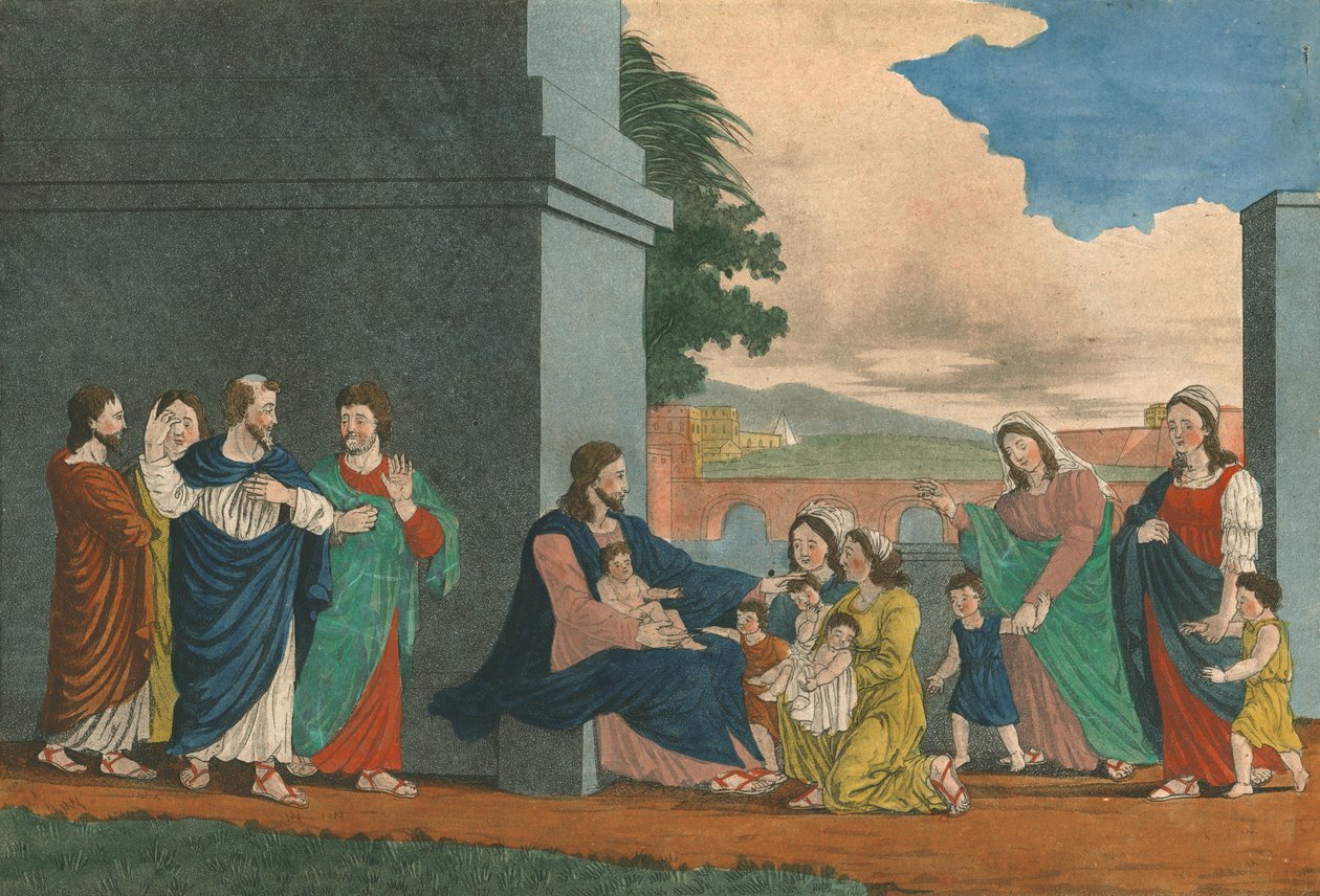 Suffer the Little Children by Weenix: Buy fine art print