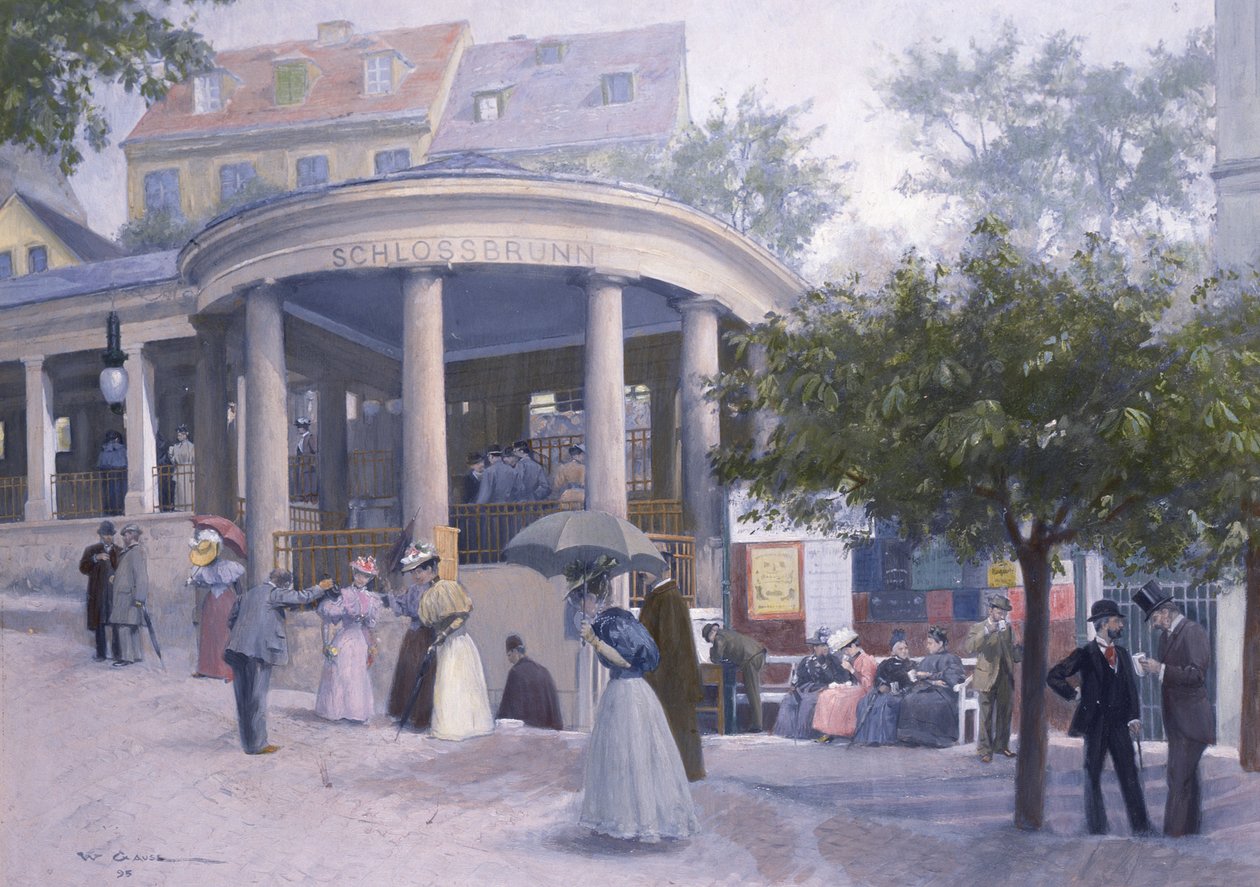 The Castle Spring by Wilhelm Gause: Buy fine art print