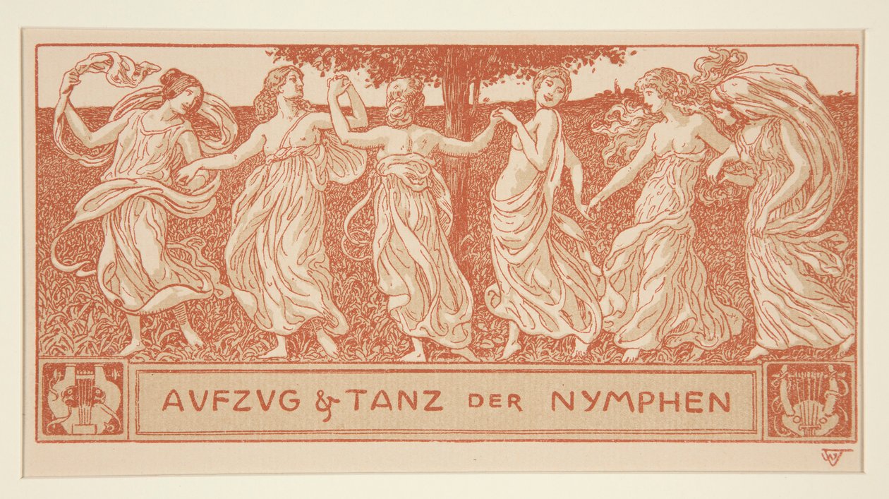 Procession and Dance of the Nymphs by Wilhelm Volz