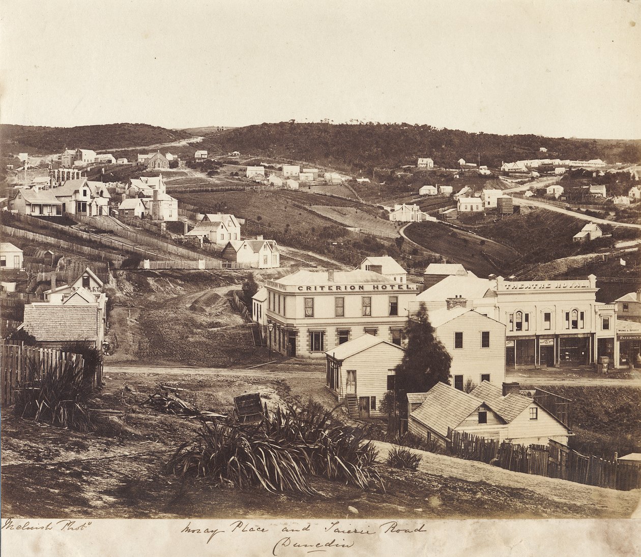 Moray Place and Taieri Road, Dunedin by William Meluish
