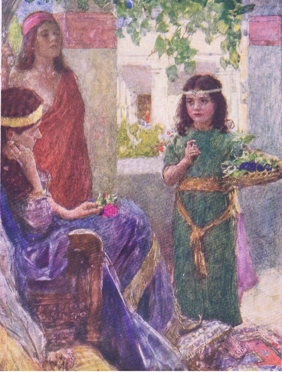 The little maid servant of Naaman's wife