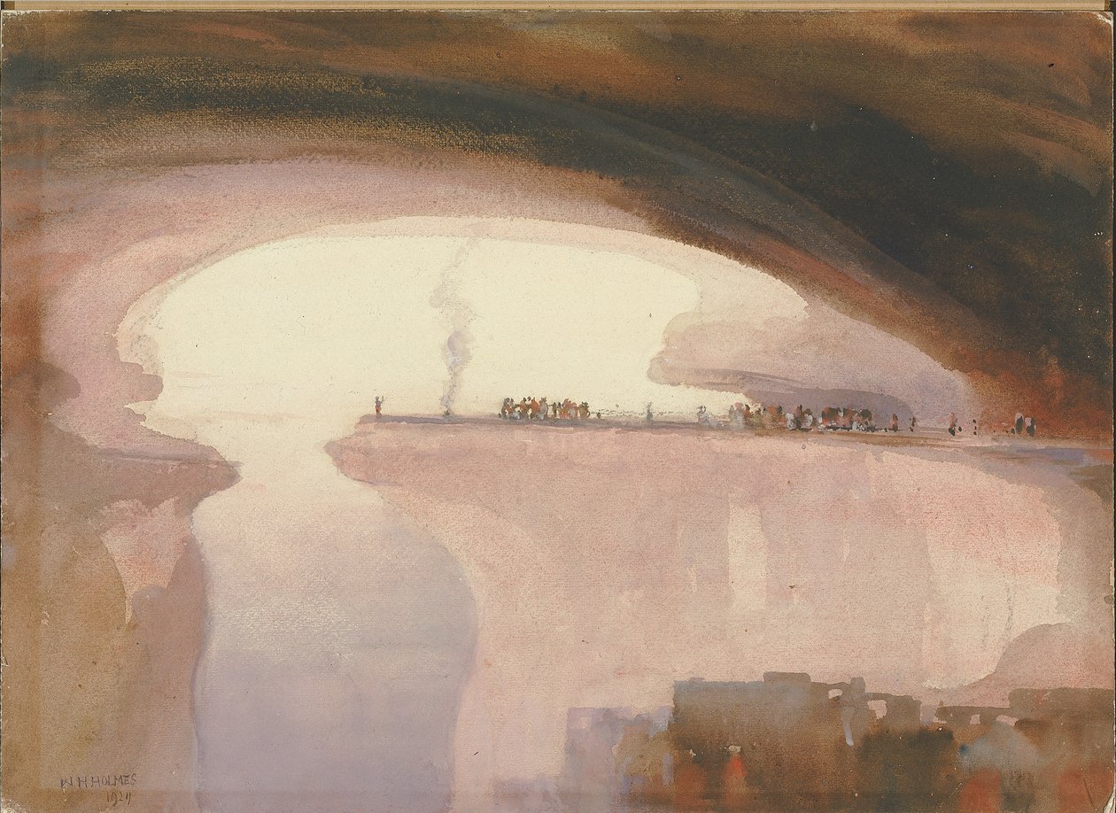 A Cliff Dweller's Ceremony, Colorado by William Henry Holmes