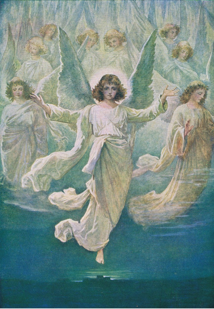 Angel Choir Painting