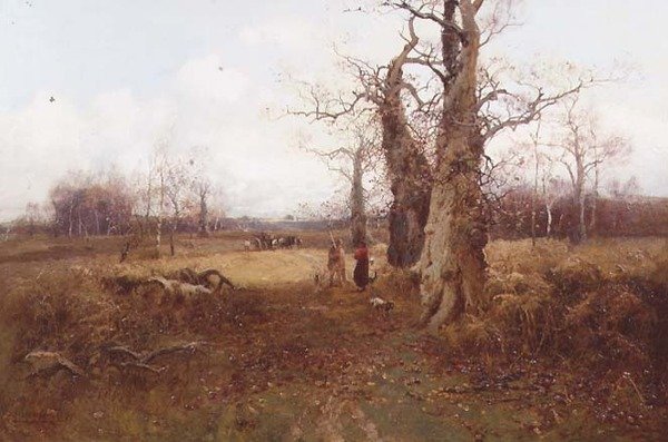 Autumn Landscape by William Manners: Buy fine art print