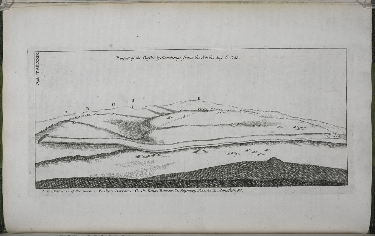 Stonehenge, a Temple restored to the British Druids: Prospect of the ...