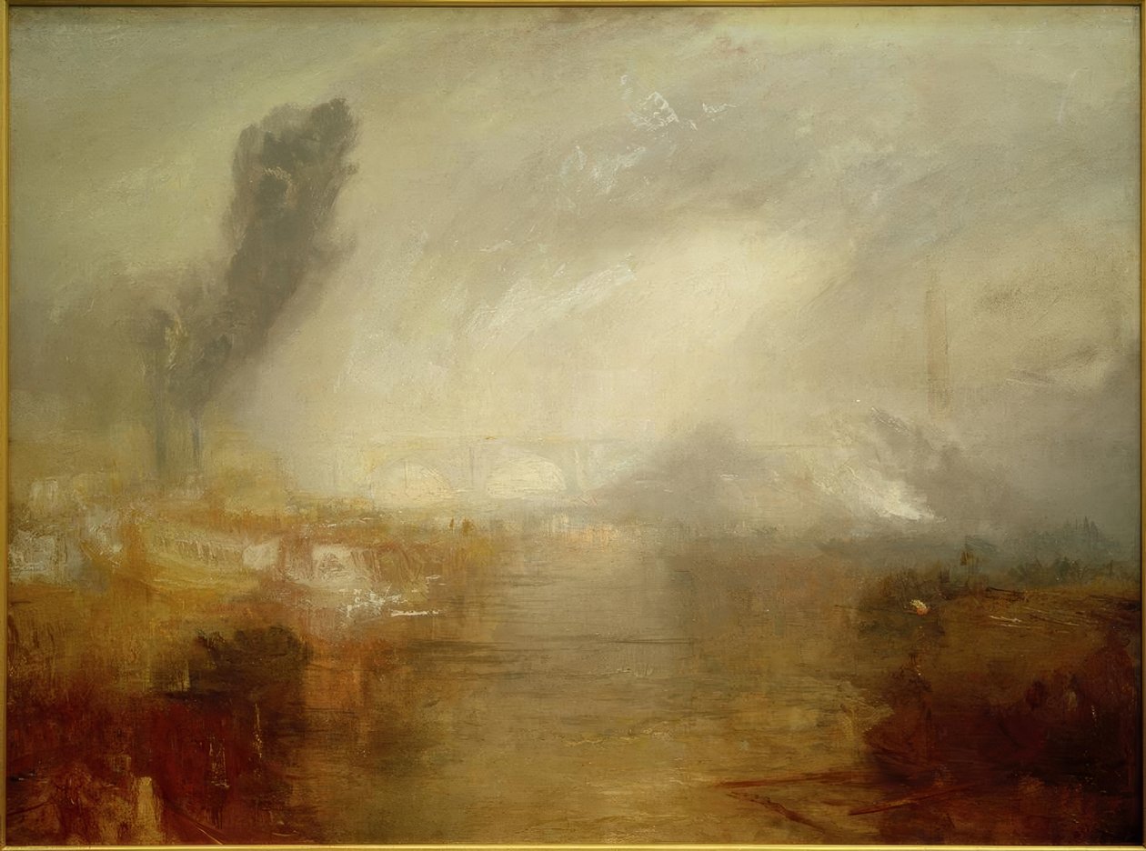 The Thames above Waterloo Bridge