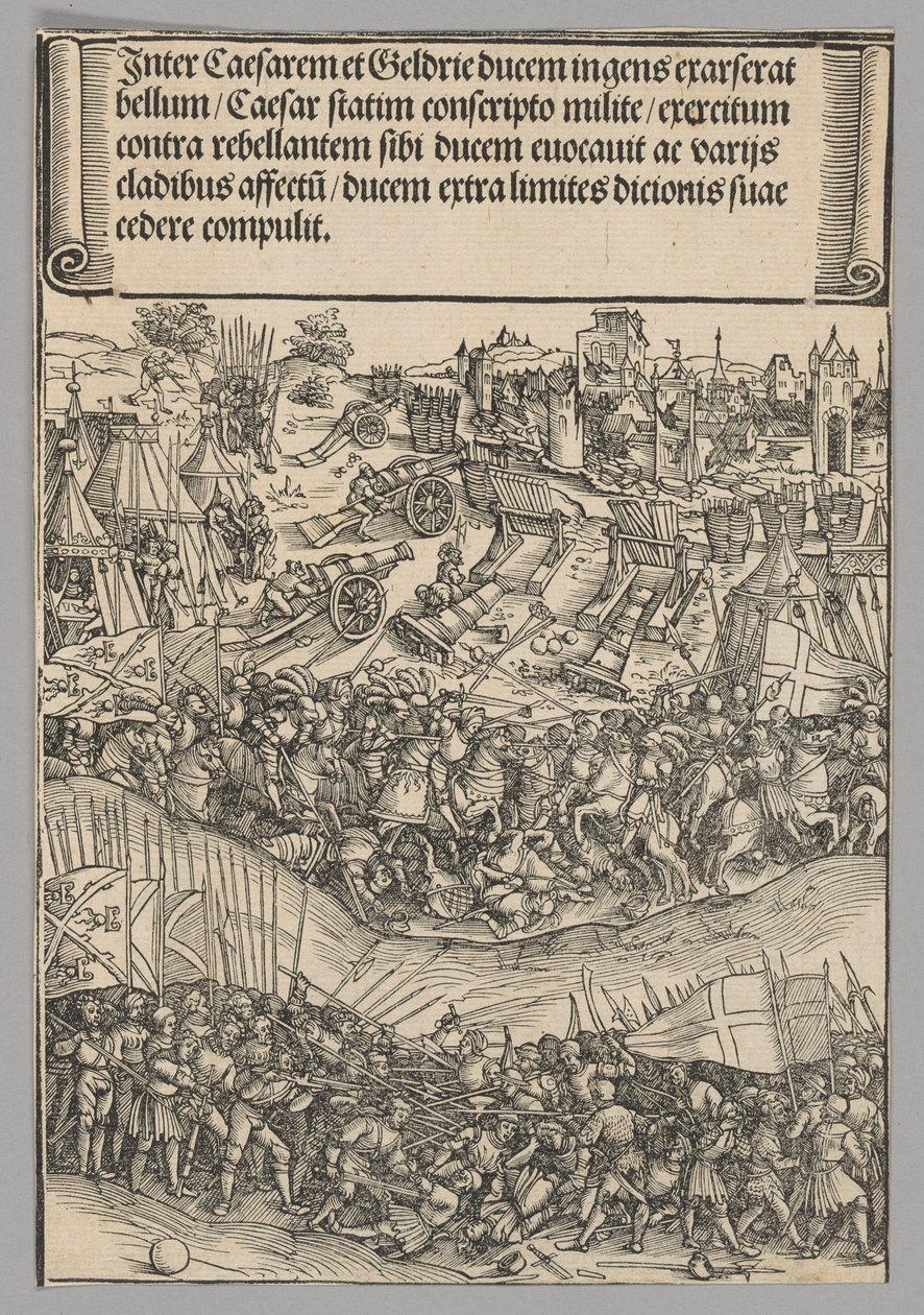War with Guelders, plate 5 from Historical Scenes from the Life of ...