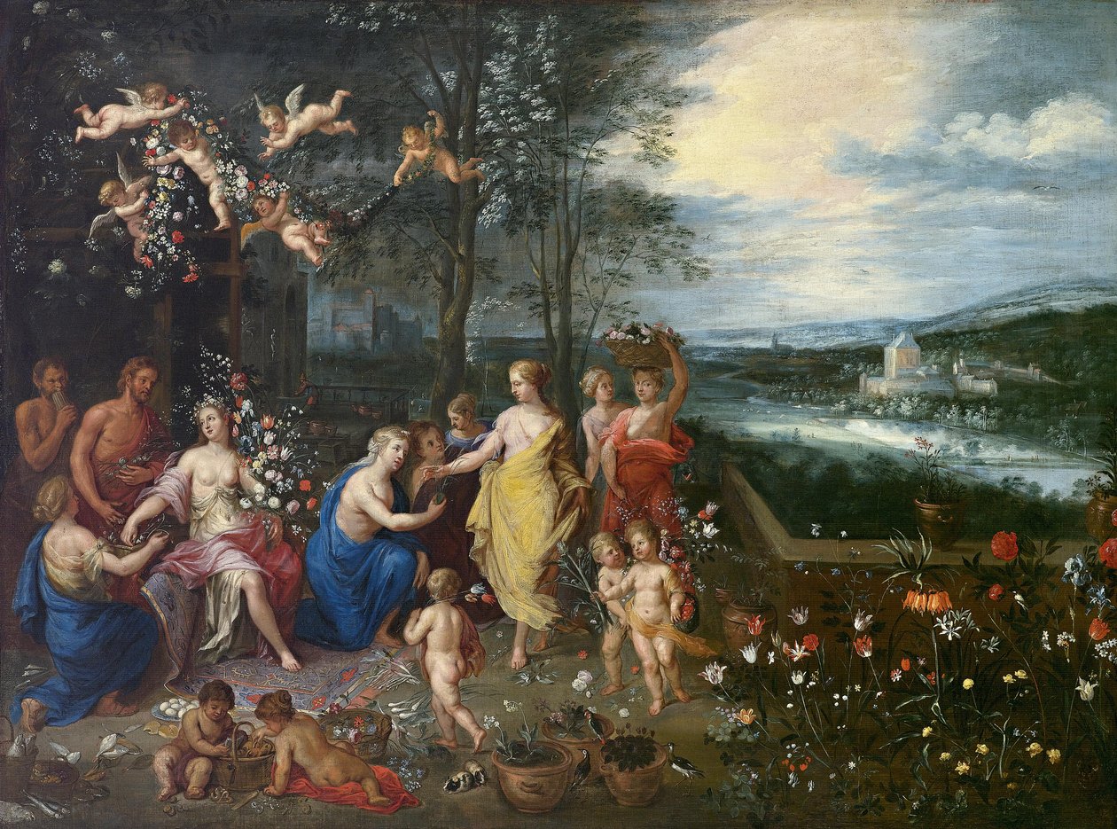 Allegory of Spring by Workshop of Jan Brueghel the Elder