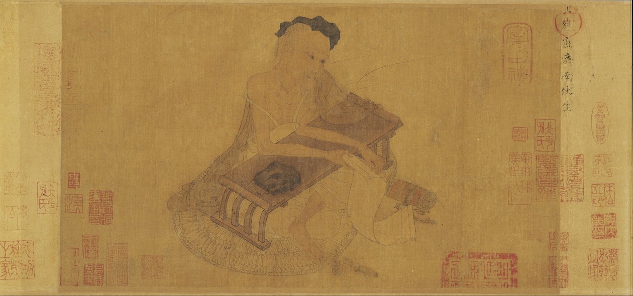 Fu Sheng Expounding the Classic by Zhang Sengyao