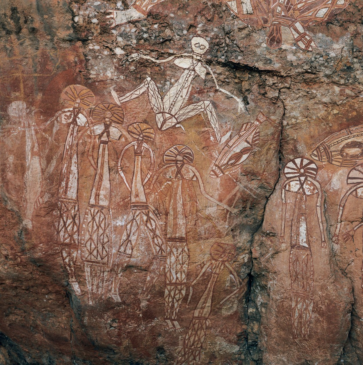 Aboriginal Rock Paintings by Isabel Redie: Fine art print