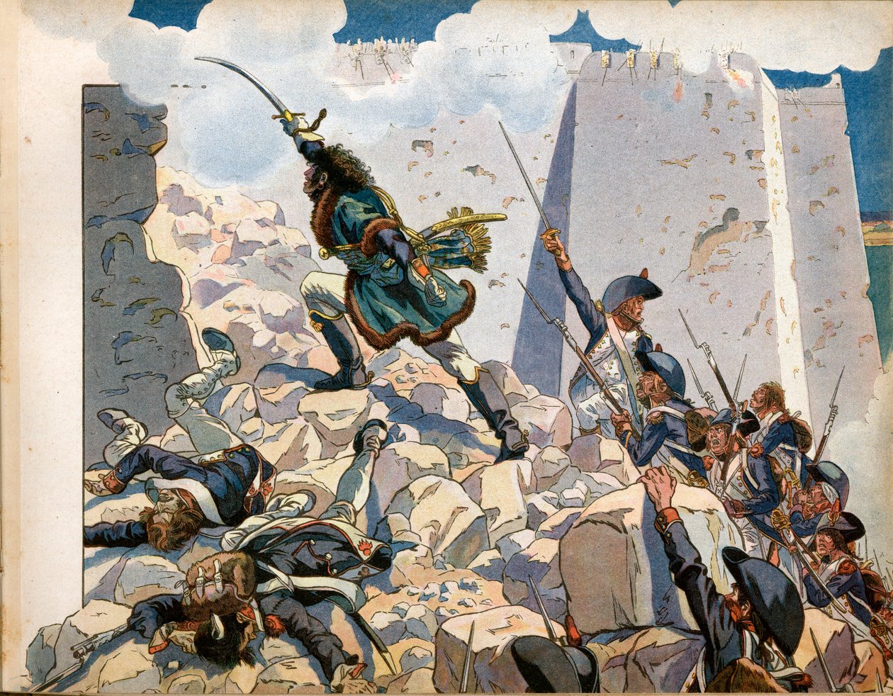 Campaign of Egypt: Joachim Murat (1767-1815) at the siege of Saint John ...