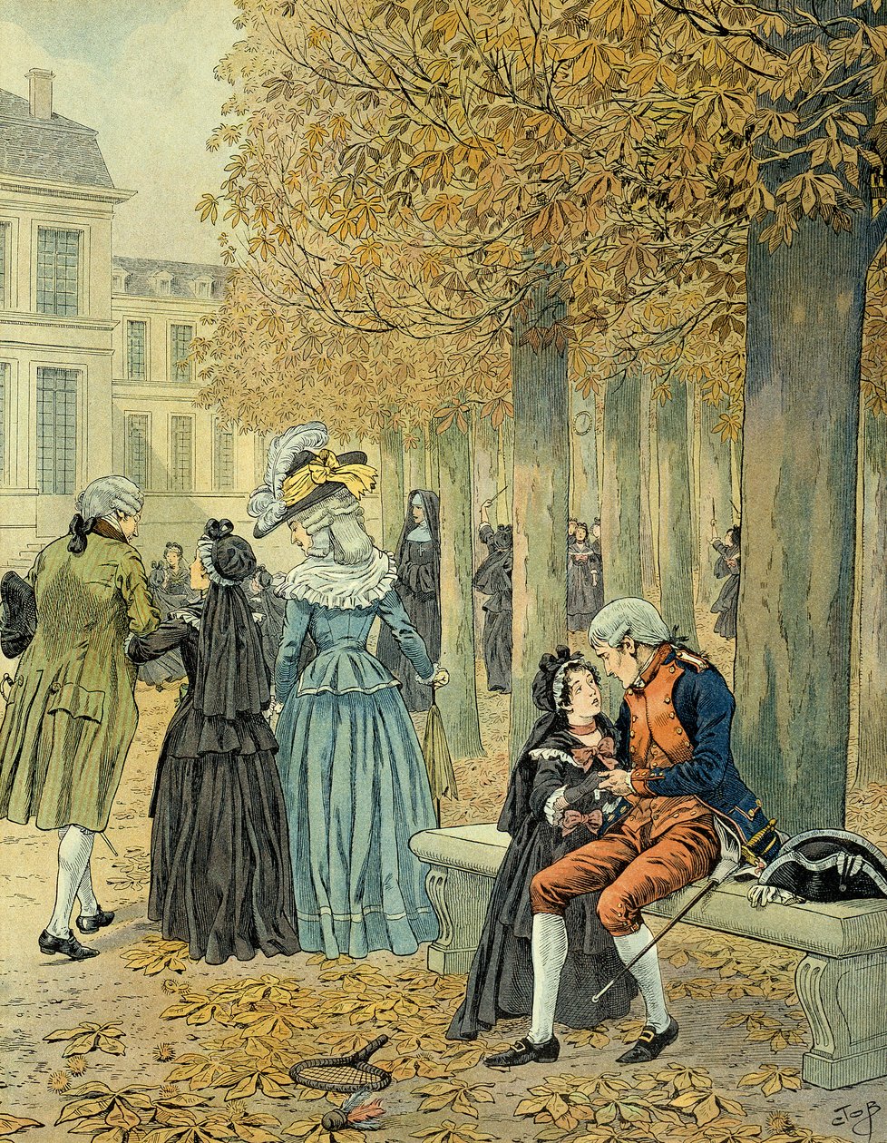 Napoleon I Bonaparte visited his sister Elisa Bonaparte at the royal ...