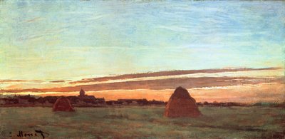 Impressionism Monet Haystack