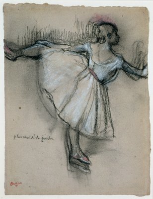 Degas Dancers Pastel
