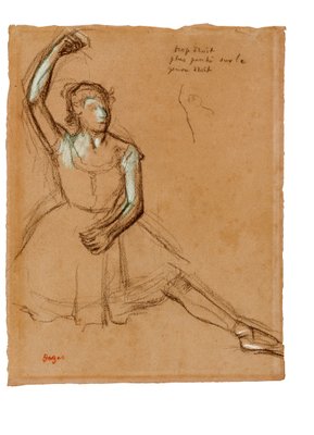 Degas Dancers Sketches
