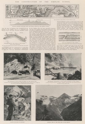 The Construction of the Simplon Tunnel