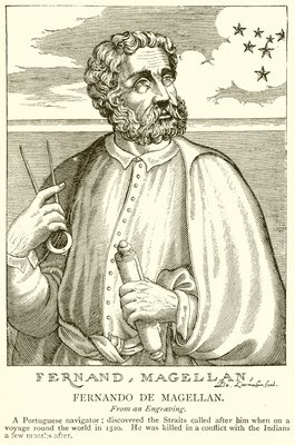 Ferdinand Magellan Drawing