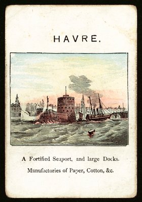 Harbour (colour litho) by English School: Fine art print