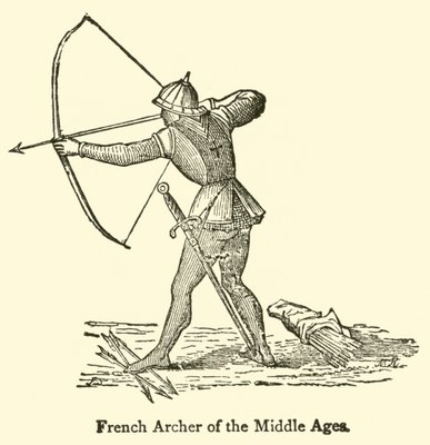 Medieval Archer Drawing